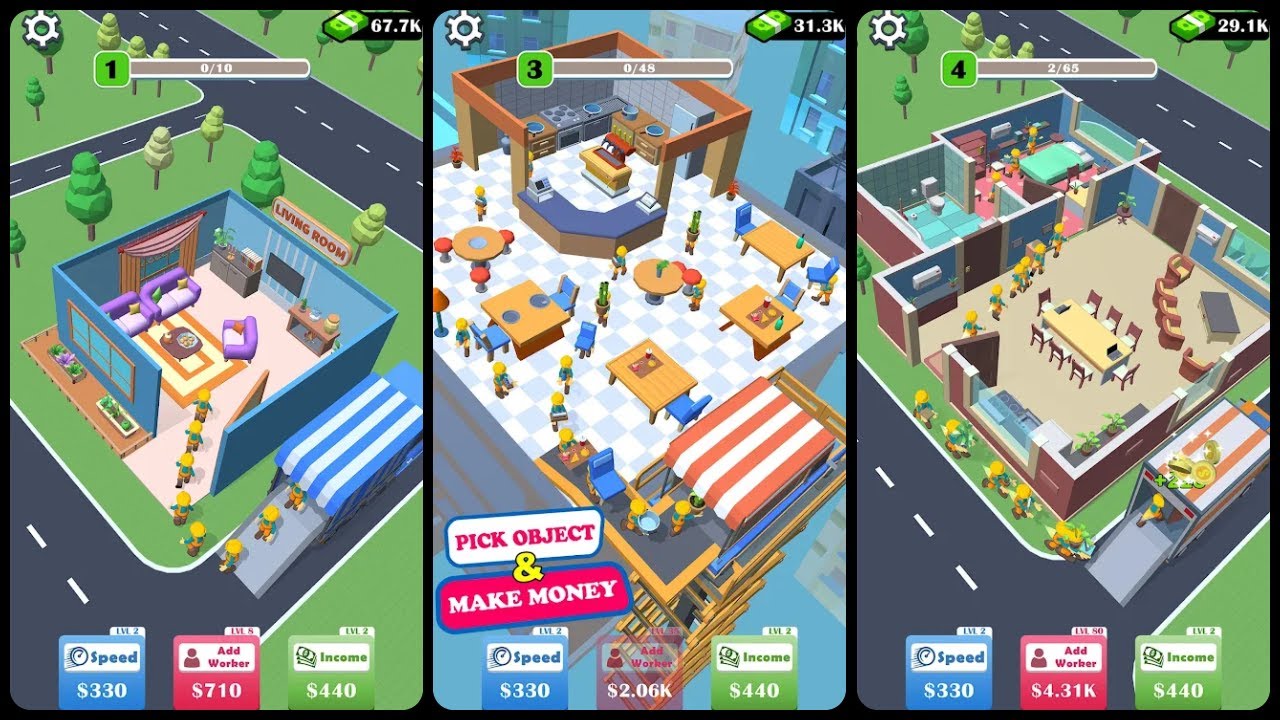 Move In Idle Mobile Gameplay Android - YouTube