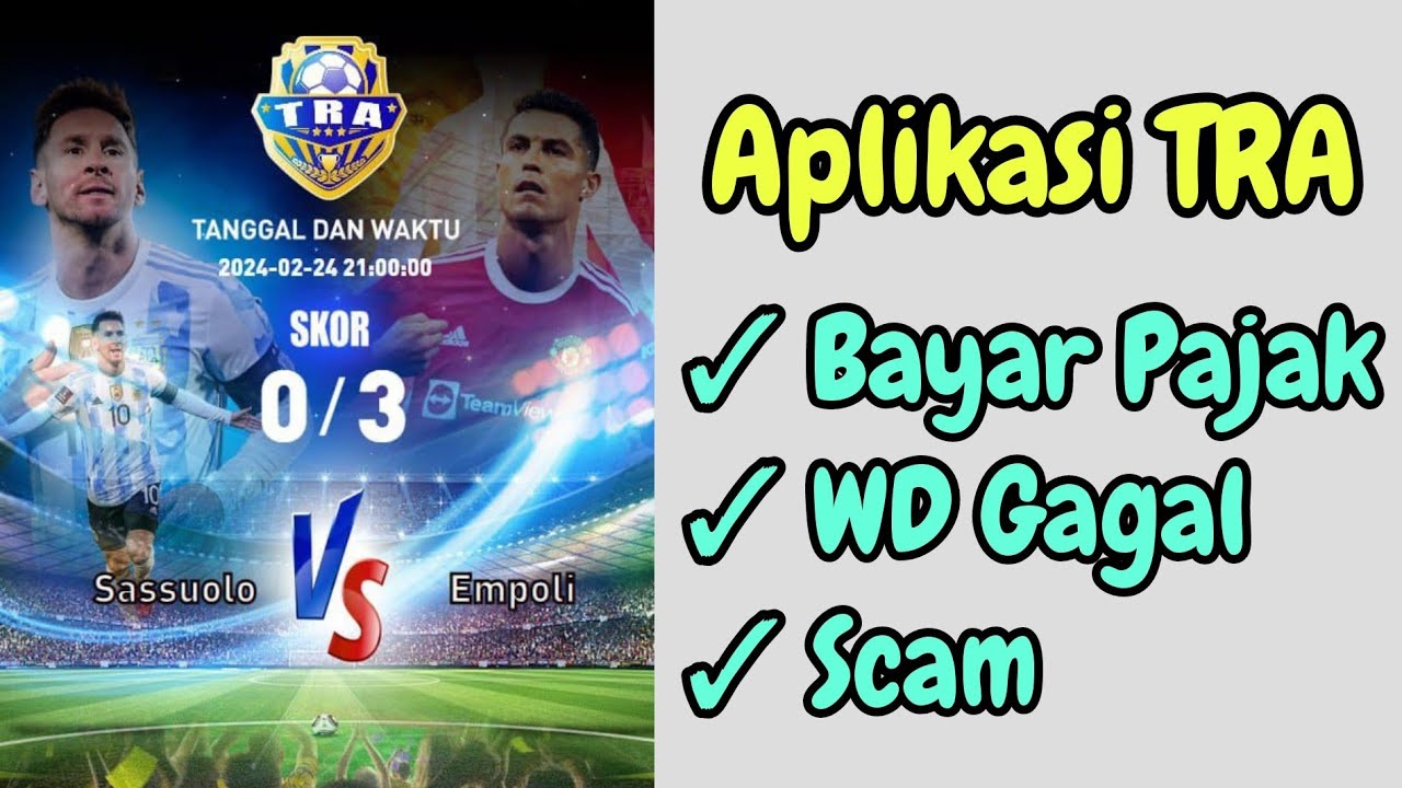 Aplikasi TRA Football Sebentar Lagi Akan Scam! Semua Member Disuruh ...