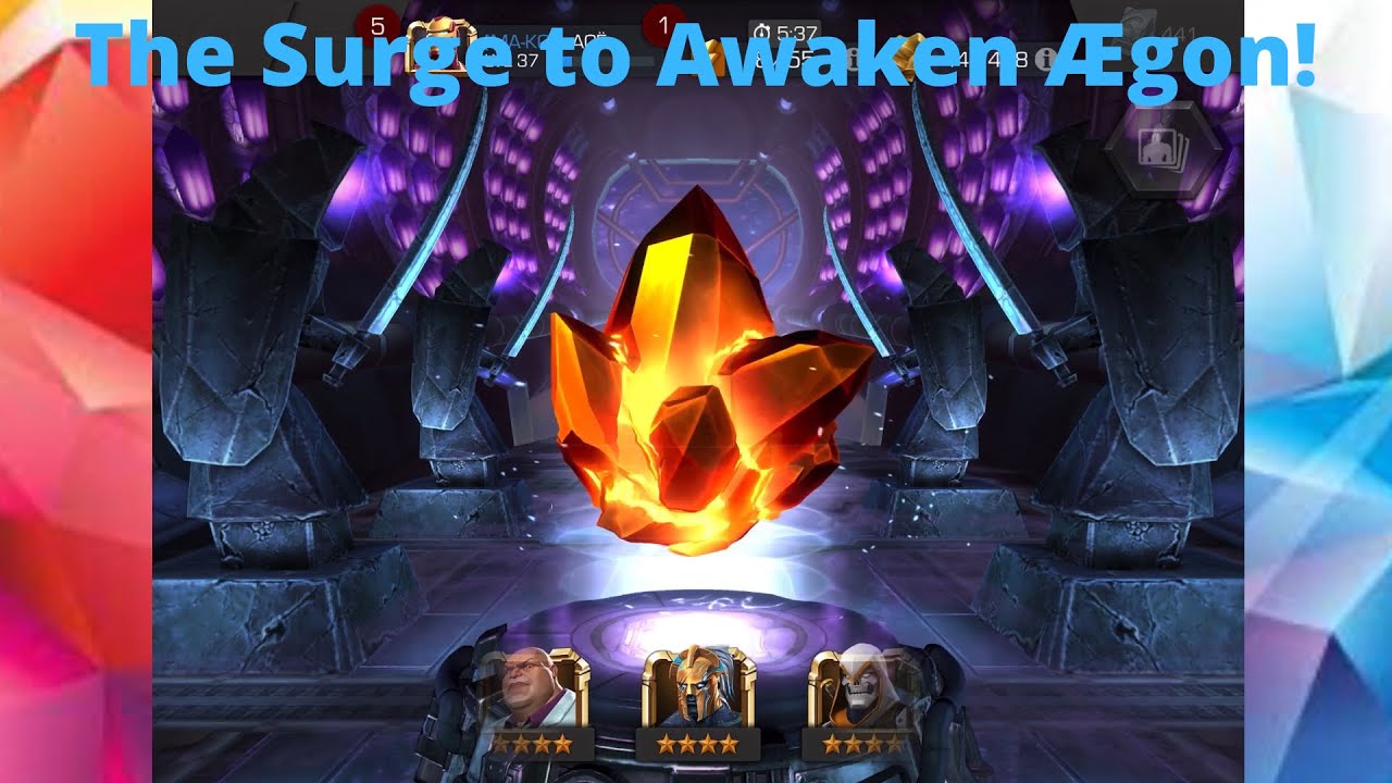 The Surge to Awaken Aegon! - Marvel Contest of Champions - YouTube
