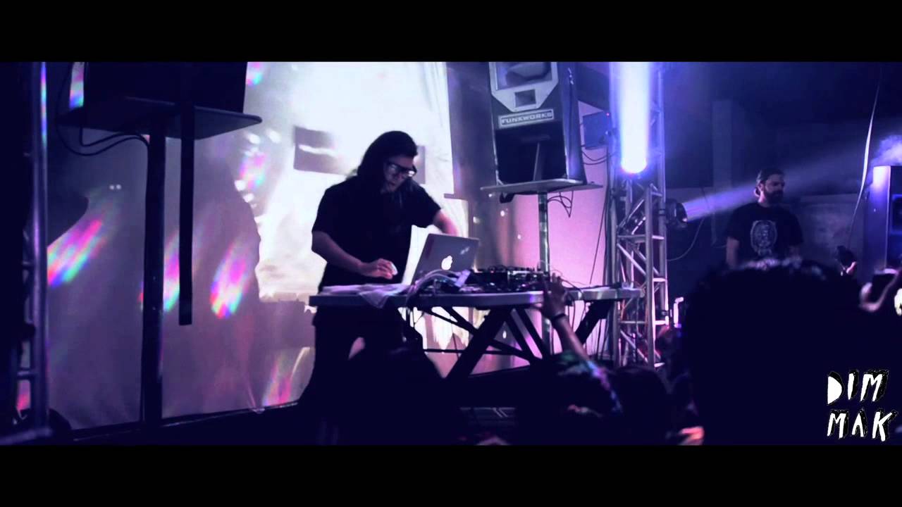 Dim Mak Presents: Skrillex & Alvin Risk, Live at Dim Mak Studios - YouTube
