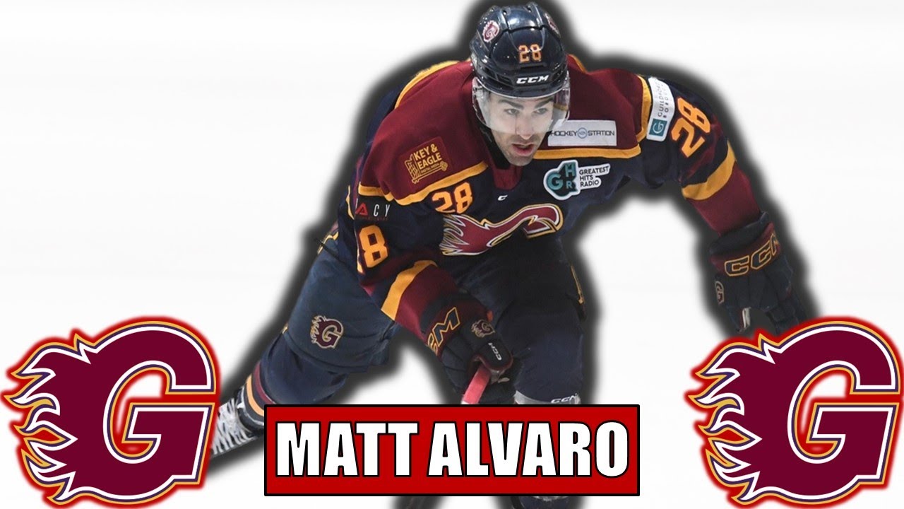 Guildford Flames Re-sign Matt Alvaro - YouTube