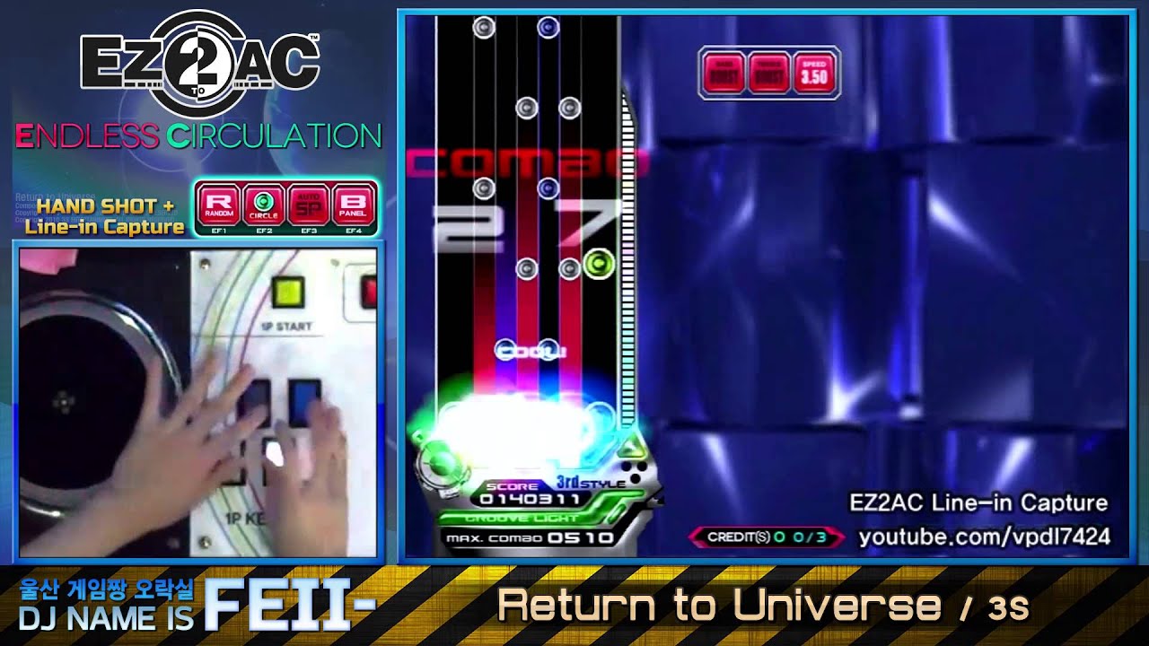 [EZ2AC : EC] 5Street - (17) Return to Universe [SHD][Random] - YouTube