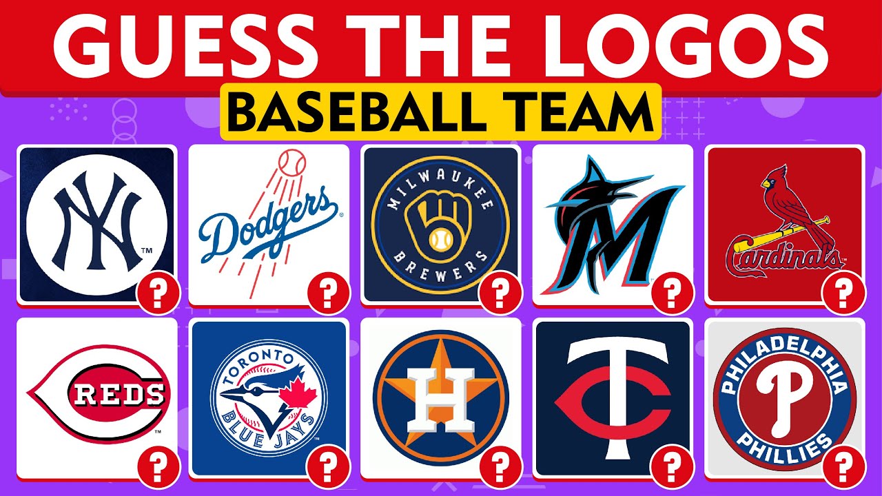 Baseball Logo Quiz | Guess the Baseball Team Logo Quiz in 5 Seconds ...