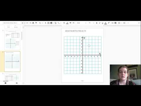 Plotting points using Google Slides. - YouTube