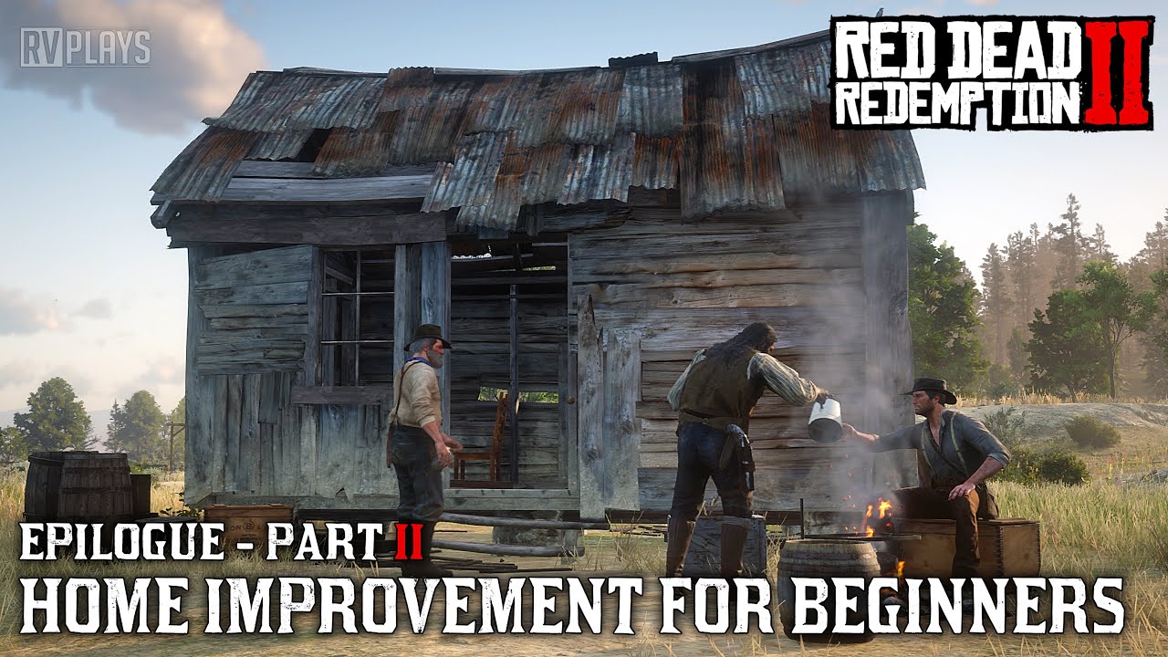 Red Dead Redemption 2 : Home Improvement for Beginners (PS5 Gameplay ...