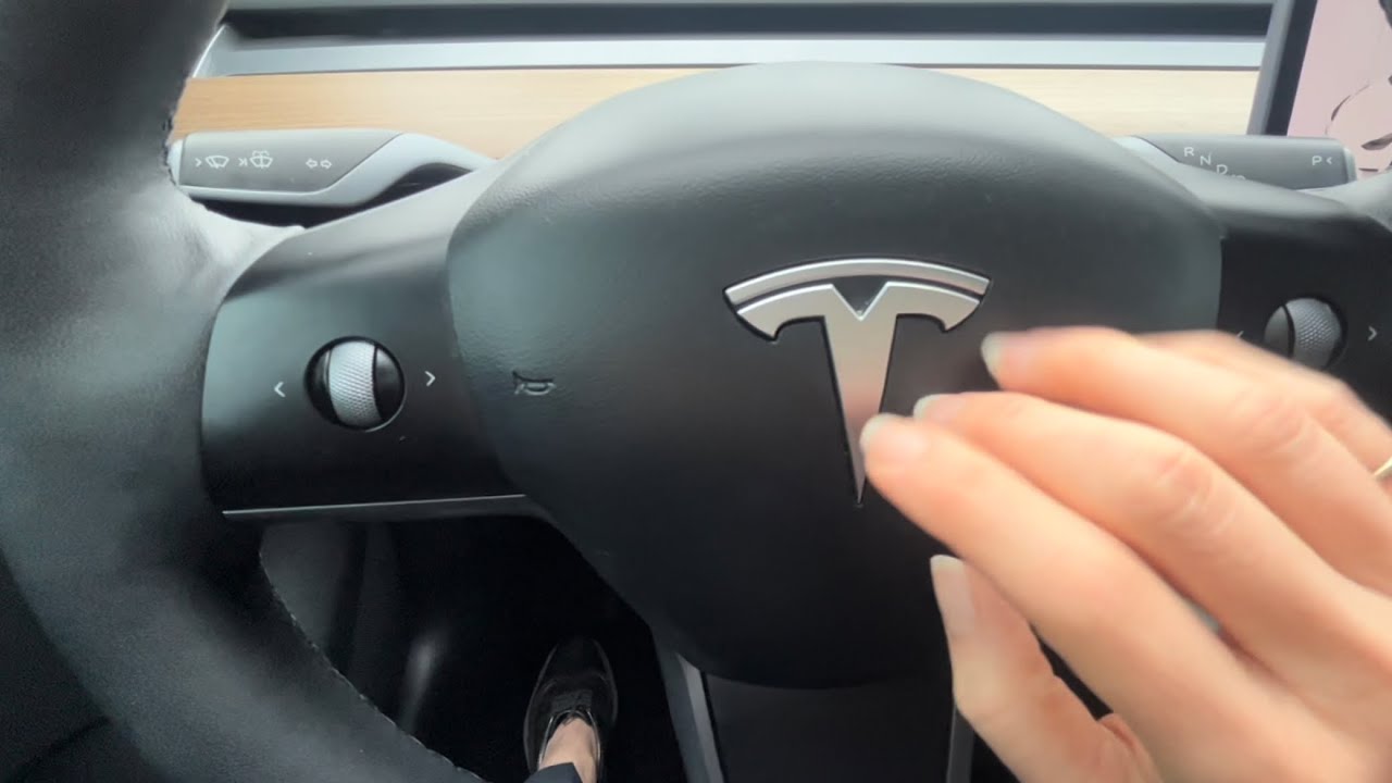 Tingly Tesla ASMR Tapping & Scratching Car Sounds - YouTube
