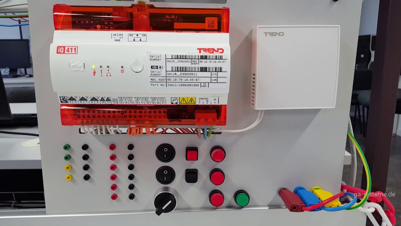 Trend Controls IQ4 BACnet Inbetriebnahme, Adressierung/ Assigning an IP ...
