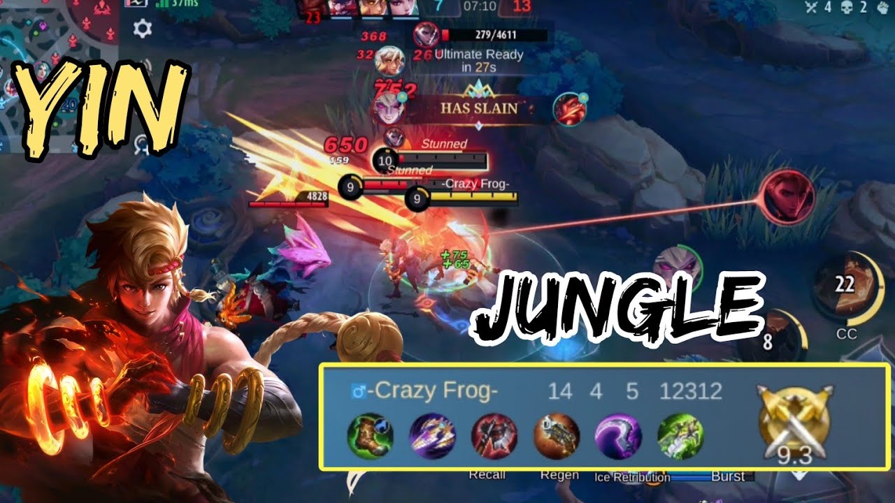 Mlbb Yin Gameplay | Top Global Build | Mobile Legends - YouTube