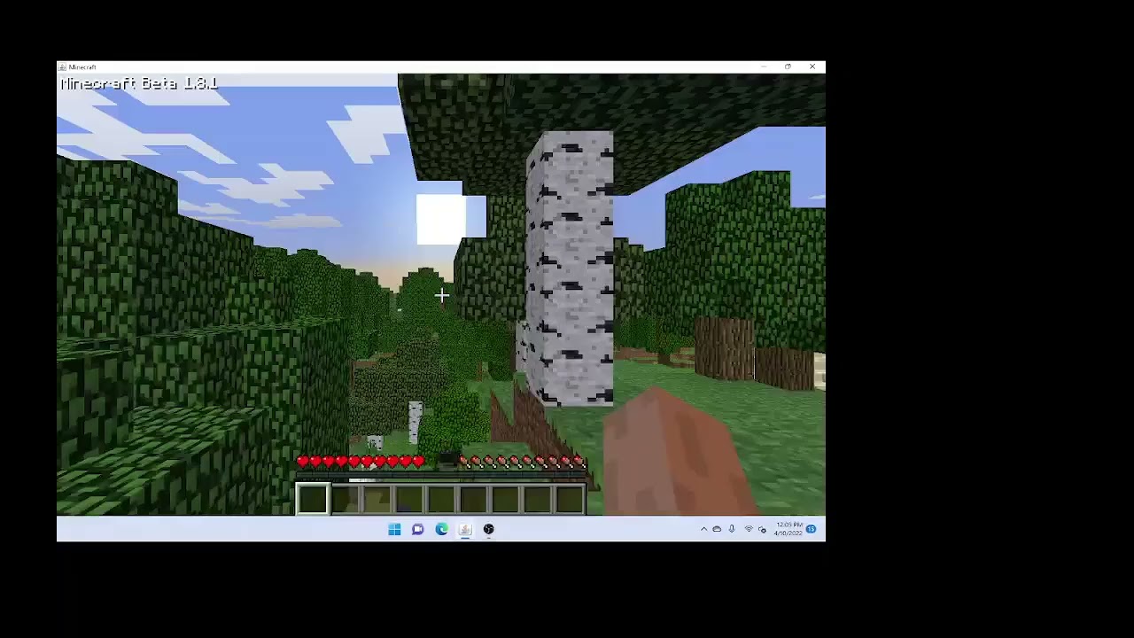 Minecraft Java Edition Beta 1.8.1 All Logs RSG 12.733 [WR] - YouTube