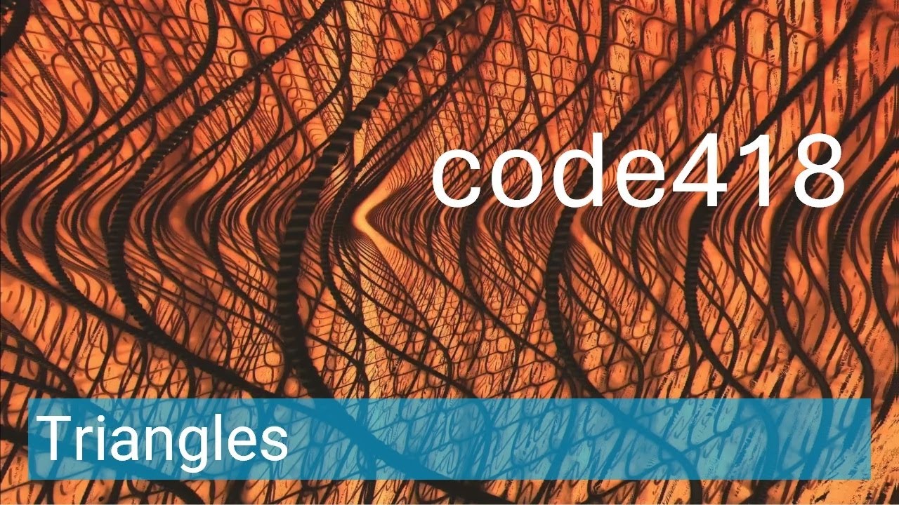 Triangles[Part3] (Code418) - YouTube