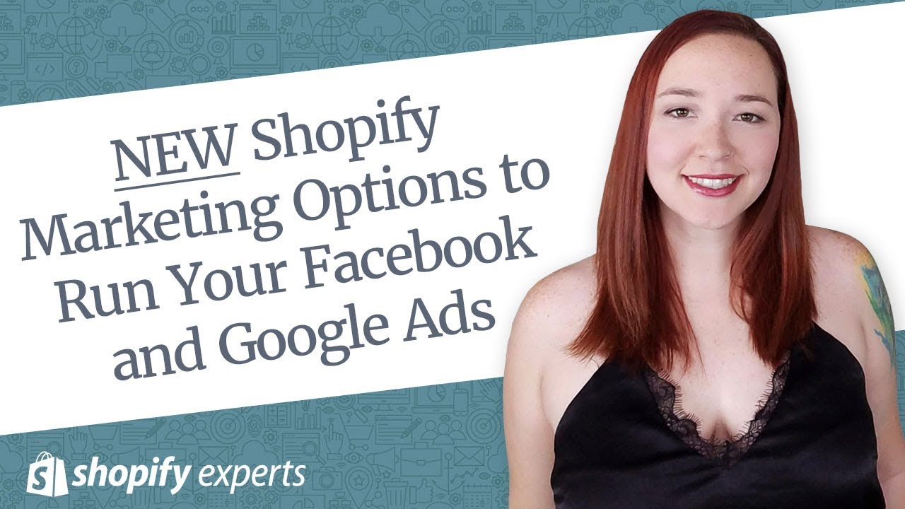 New Shopify Marketing Options to Run Your Facebook and Google Ads - YouTube