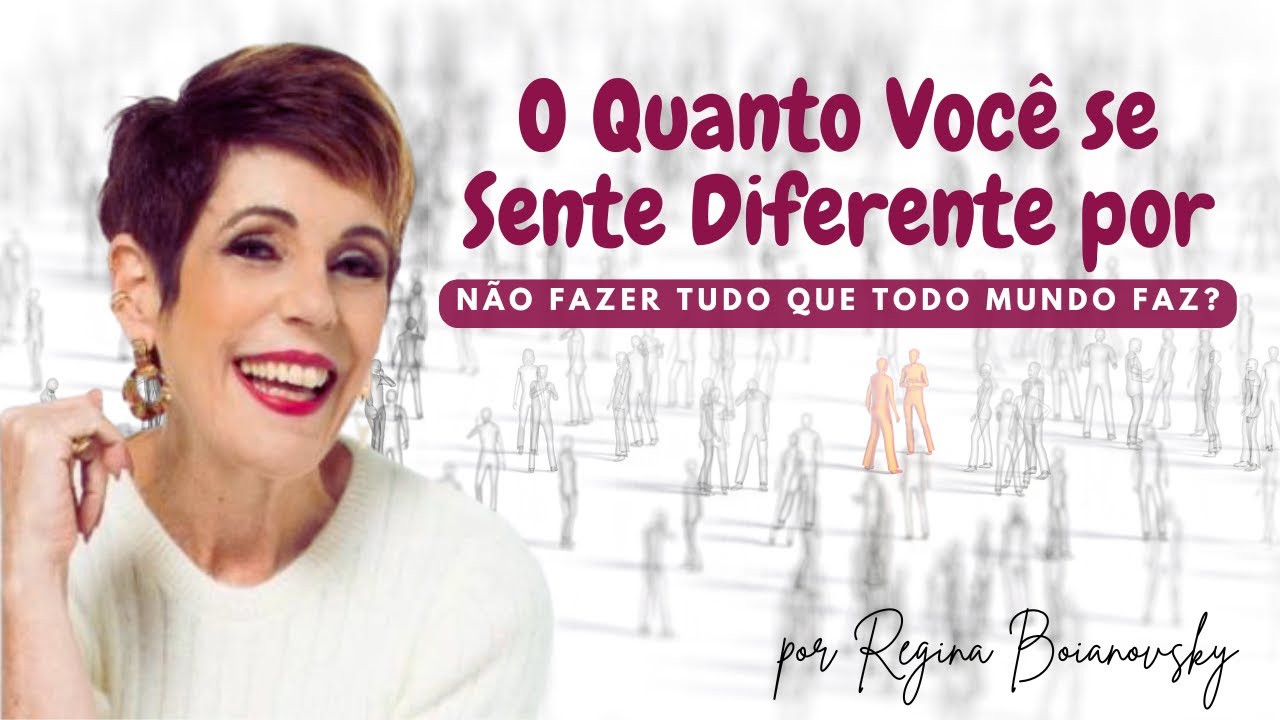 O Quanto Você se Sente Diferente por Não Fazer Tudo que Todo Mundo Faz ...