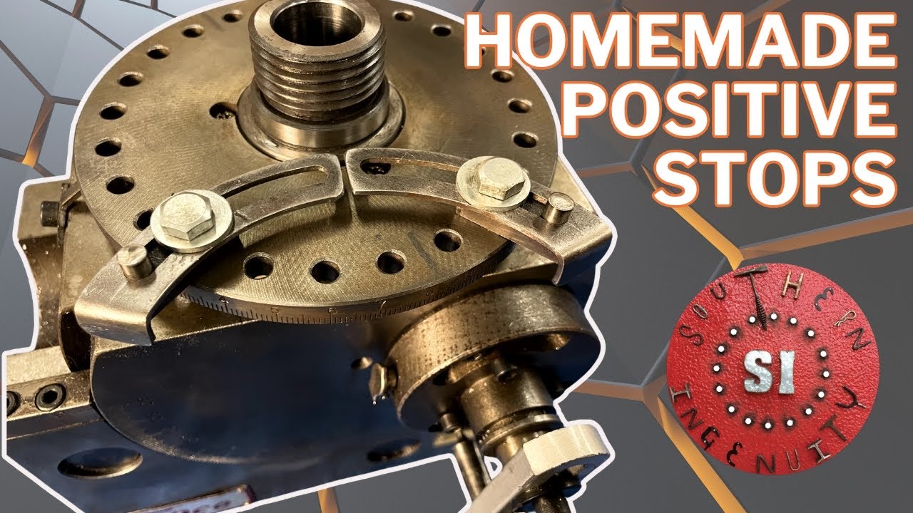 Precision Manual Machining Made Easy DIY Dividing Head Stops - YouTube