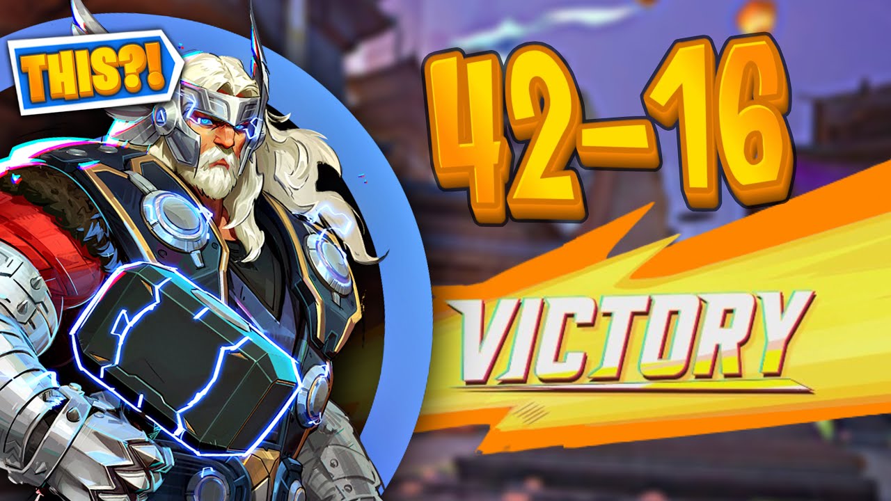 THOR! Marvel Rivals Conquest gameplay (42-16) - YouTube