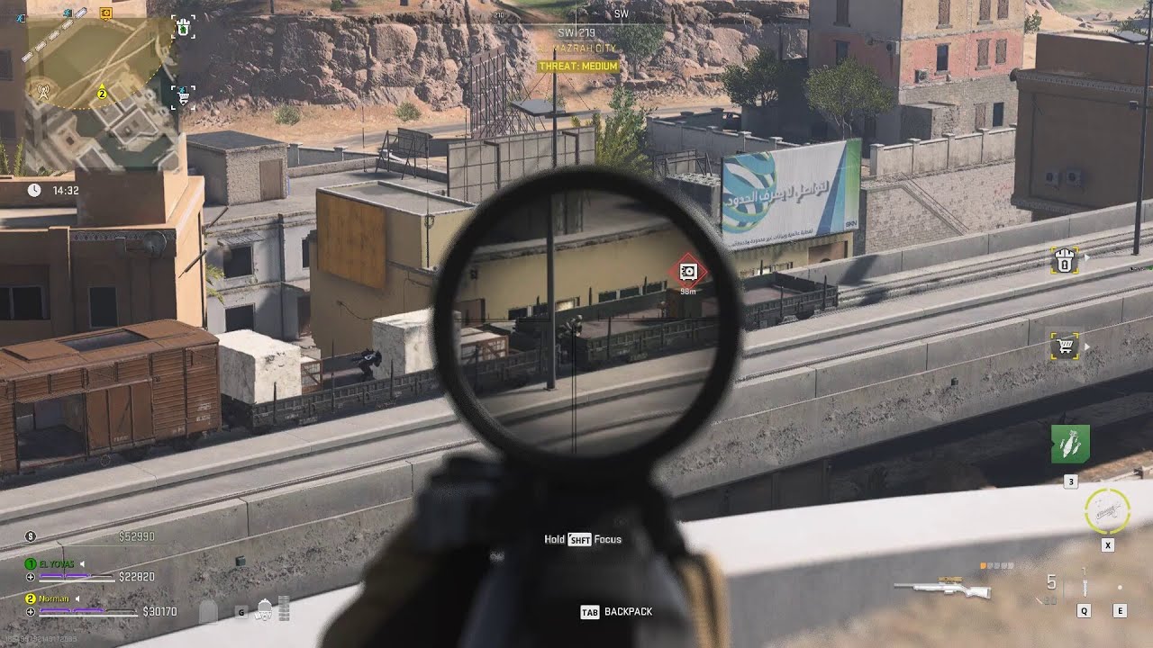 Call Of Duty WZ 2.0 Rooftop Sniper Finishes Off Downed Live Operator On ...