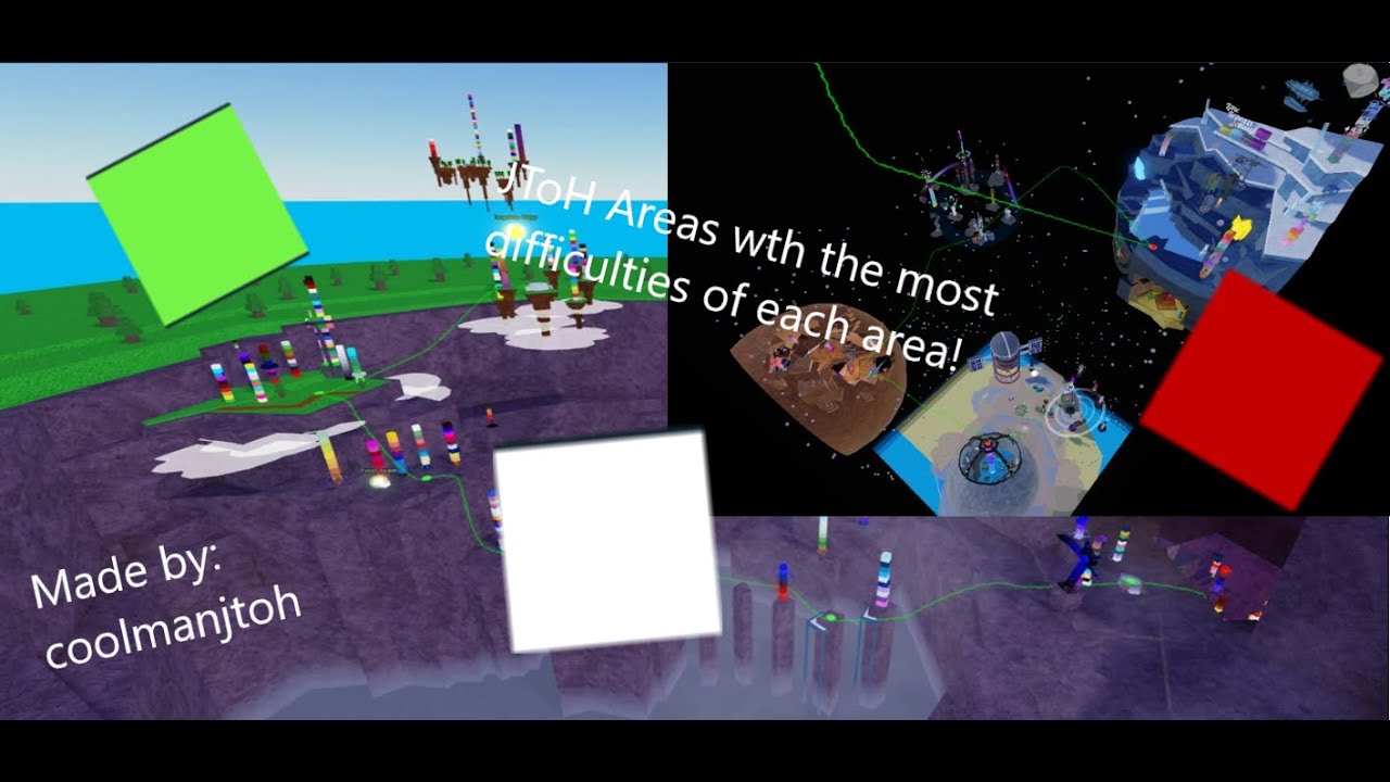 JToH Areas with the most difficulties of each area! | JToH Roblox - YouTube