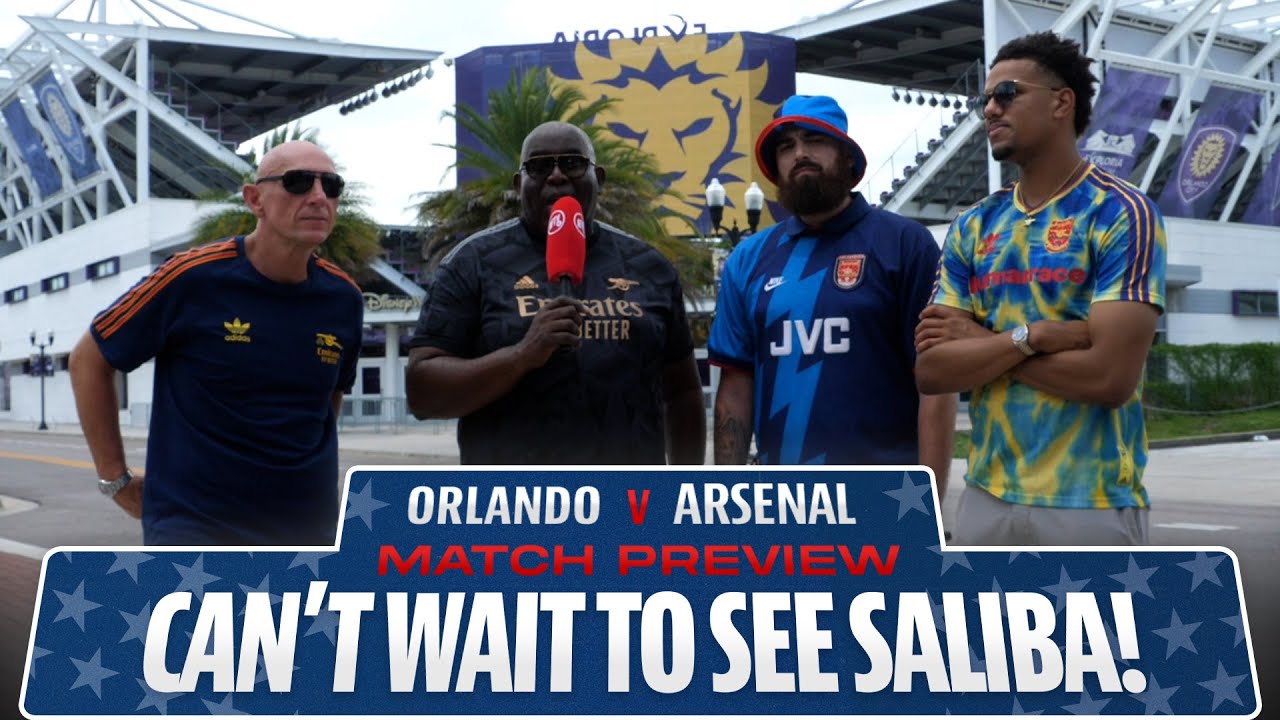 Can’t Wait To See SALIBA! | Orlando City SC vs Arsenal From The Stadium ...