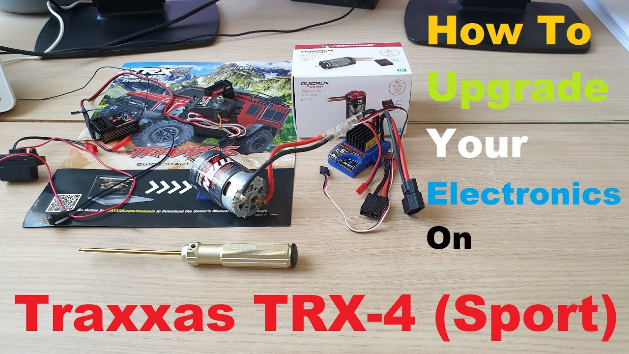 Traxxas TRX-4 - How To Upgrade The Electronics On Your Rig - YouTube