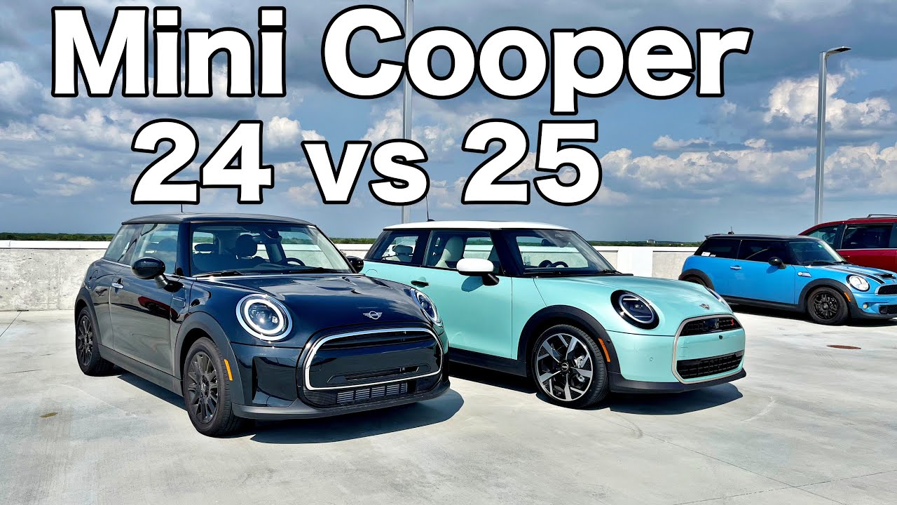2024 MINI Cooper S Convertible VS. 2025 MINI Cooper S Two Door Hard Top ...