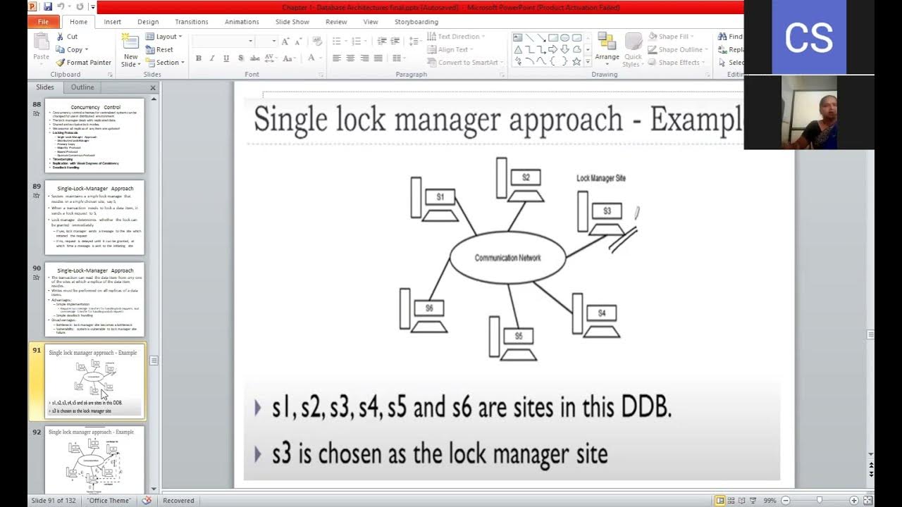 Distributed Database concurrency control locking protocols - YouTube