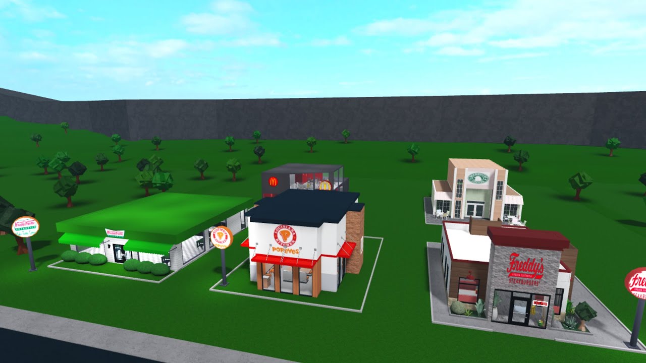 FAST FOOD RESTAURANT BUILD BATTLE - YouTube