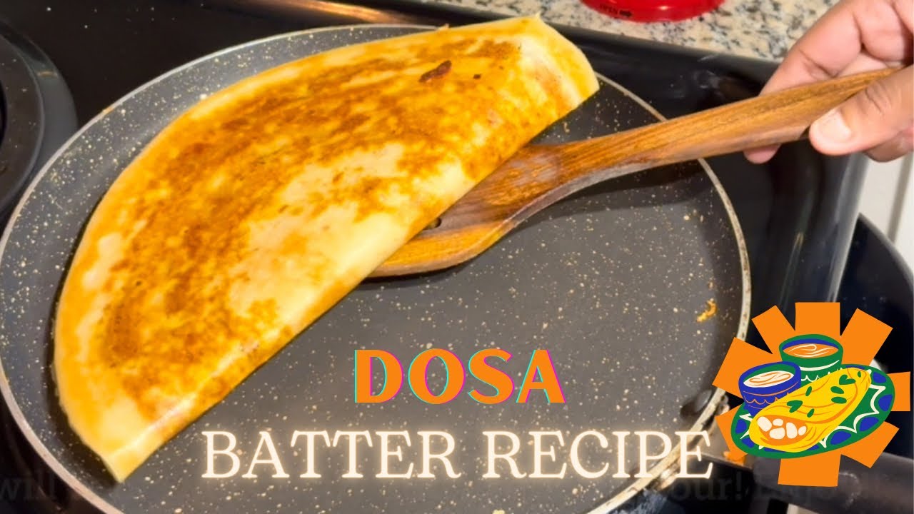Perfect Dosa Batter Recipe | దోశ పిండి తయారీ | Crispy Dosa at Home ...