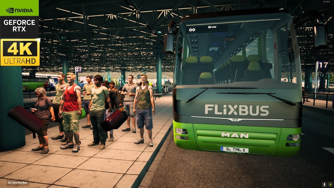 Fernbus Simulator Ultra Graphics | Man Lion's Coach | Gameplay 4K - YouTube