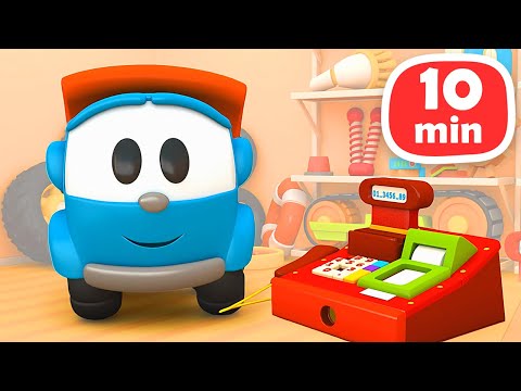 Çizgi film Türkçe! Küçük kamyon Leo ve Lifty ile seçkin bölümler! Çocuklar için eğitici videolar