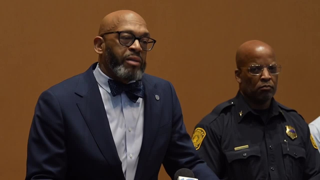 ODU President Brian Hemphill addresses campus shooting - YouTube