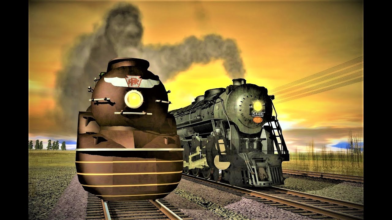 NYC (J3a) Pacemaker VS PRR (K4s) Trail Blazer - Trainz - YouTube