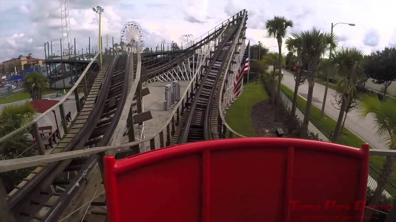 White Lightning - On-Ride POV Fun Spot America - YouTube