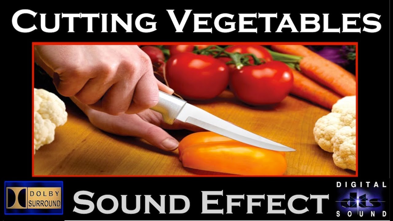 Vegetables Cutting Sound Effect | VEGETABLE CUT SFX | HD - YouTube