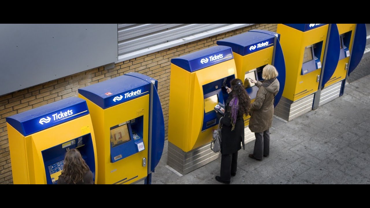 How NS Train Ticket Machine Works in Netherlands? | NS Train ...