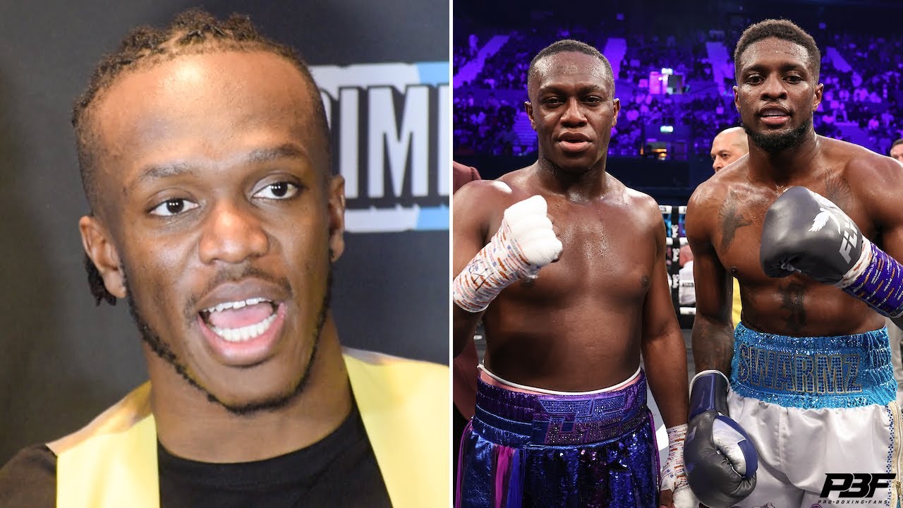 KSI REACTS TO DEJI BEATING SWARMZ AND SALT PAPI SHOCK DEFEAT TO ANTHONY ...