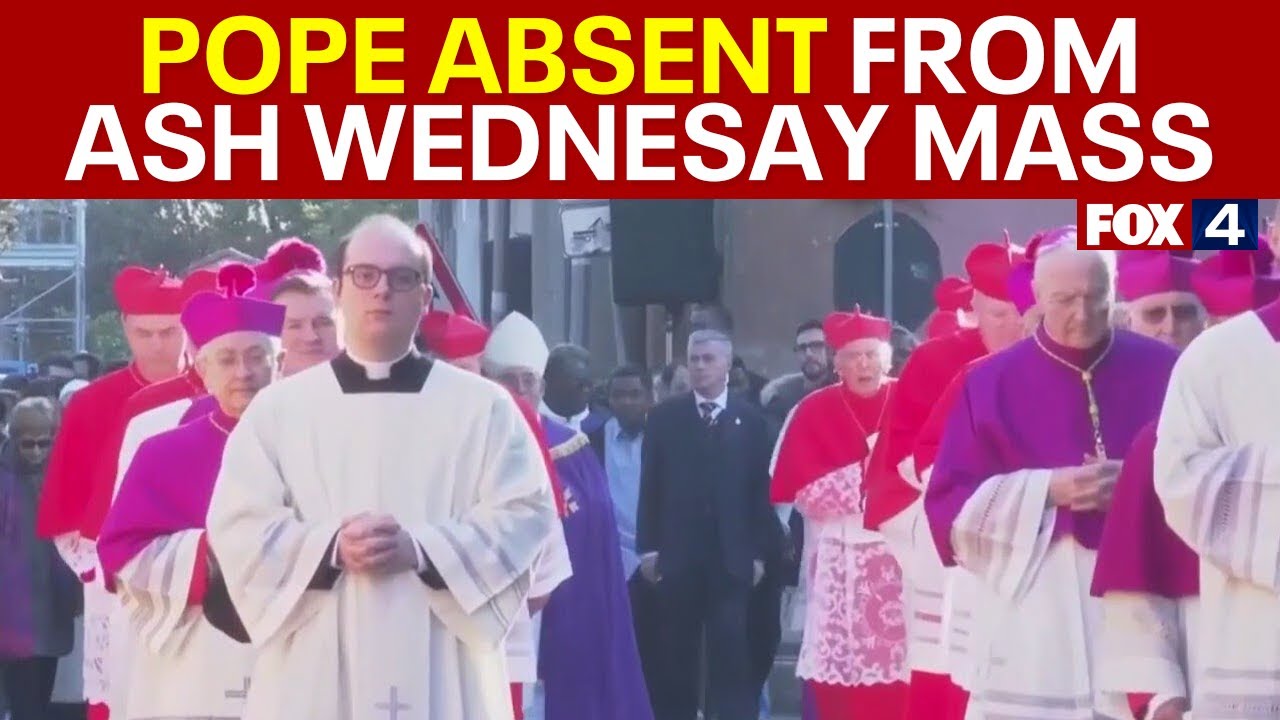 Ash Wednesday: Pope Francis remains hospitalized as Lent begins - YouTube