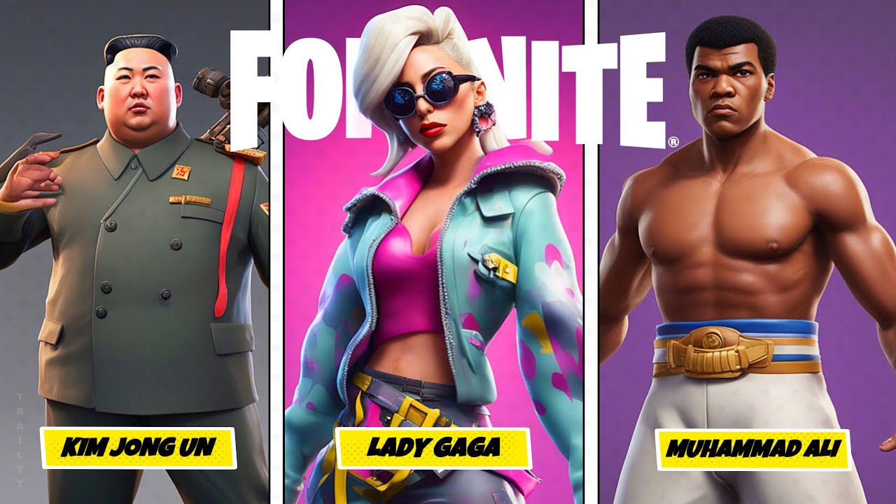 Ai generated FORTNITE SKINS!! - YouTube