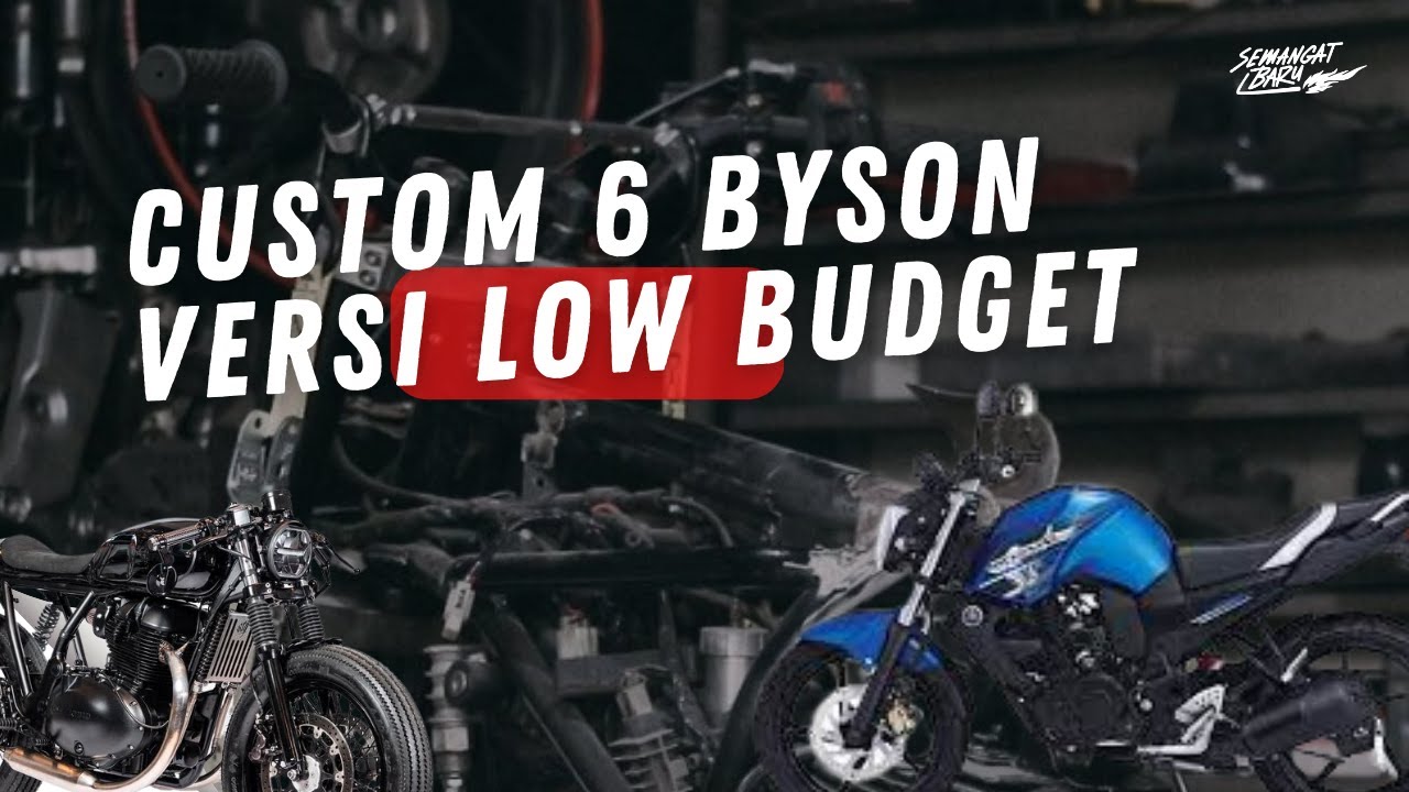 EPS 5 | CUSTOM VERSI LOW BUDGET, 6 Motor BYSON sekaligus ! - YouTube