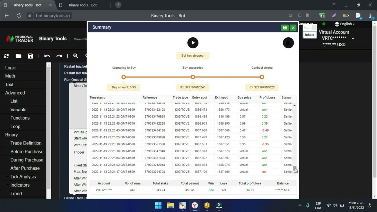 BinaryTools 2022 over under __ GAPG Bot Free - YouTube