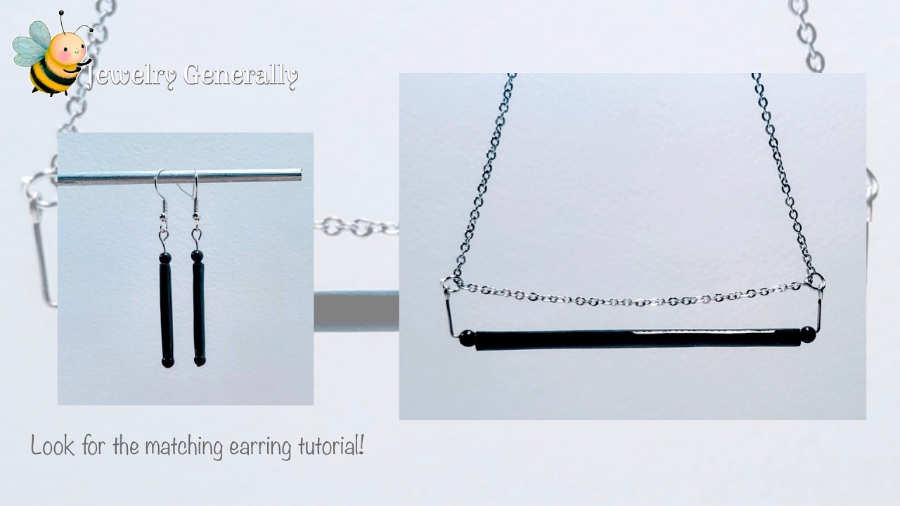 Beautiful Beginner Necklace Idea Made with a Post It Note! : The ...