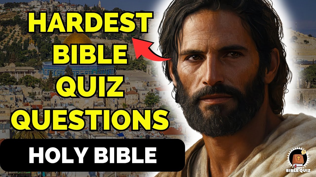 21 BIBLE QUESTIONS TO TEST YOUR BIBLE KNOWLEDGE - Bible Quiz - YouTube