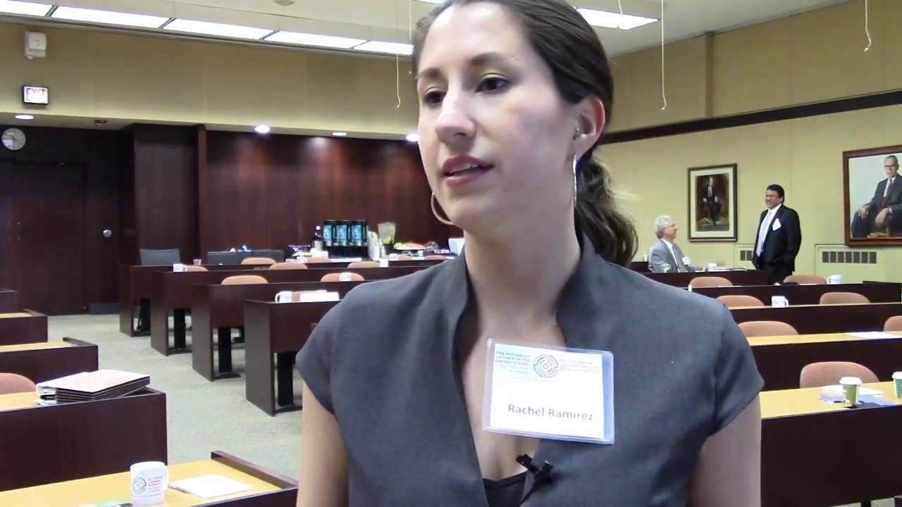 Rachel Ramirez at the Midwest Roundtable of the Future of Latinos ...