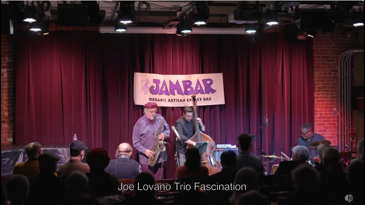 Joe Lovano Trio Fascination "Evolution" | JAMBAR Presents at CJC - YouTube