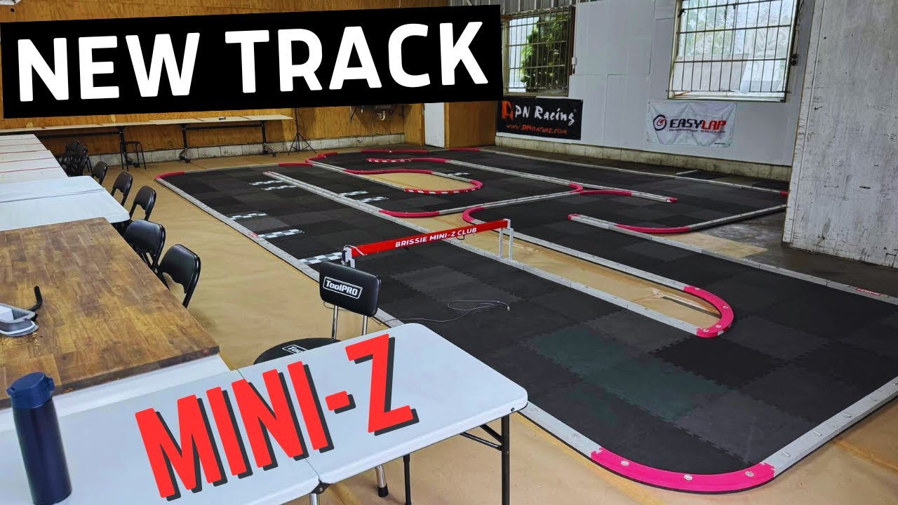We got a permanent Mini-Z track - YouTube