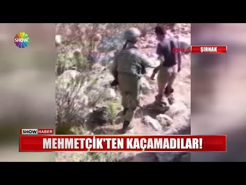 Mehmetçik'ten kaçamadılar!