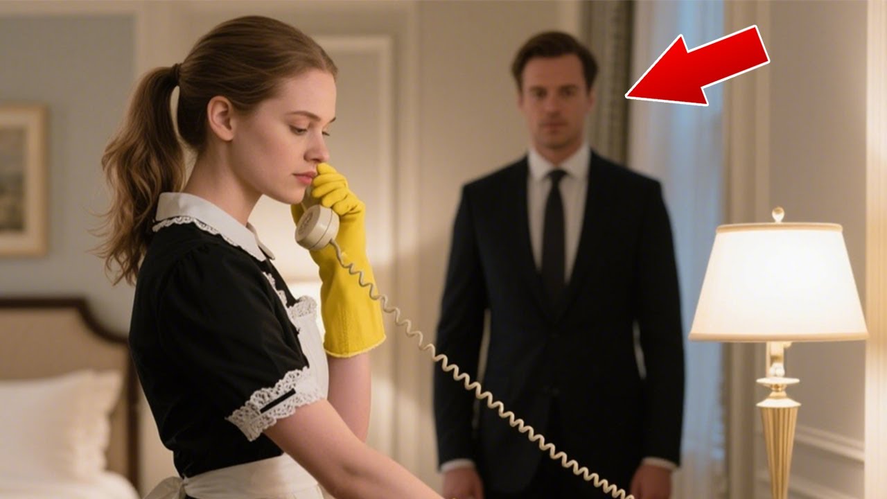 POOR CLEANING LADY ANSWERED A CALL IN ARABIC IN FRONT OF A MILLIONAIRE ...