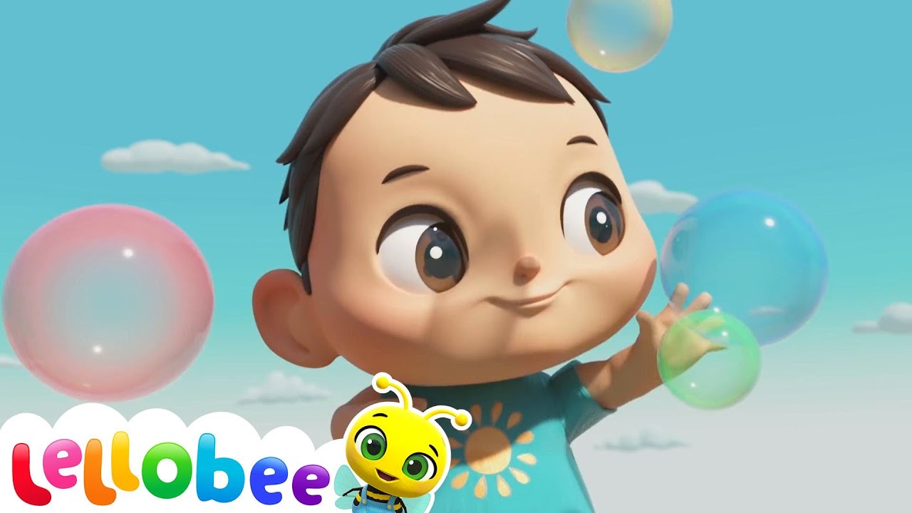 LEARN COLORS Lellobee Nursery Rhymes - Baby Songs and Cartoons ...