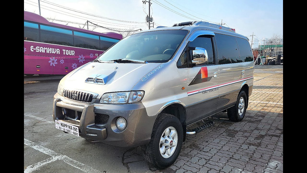 HYUNDAI STAREX 4X4 CLUB TCI KMHWR81HP2U421232 -2002- - YouTube