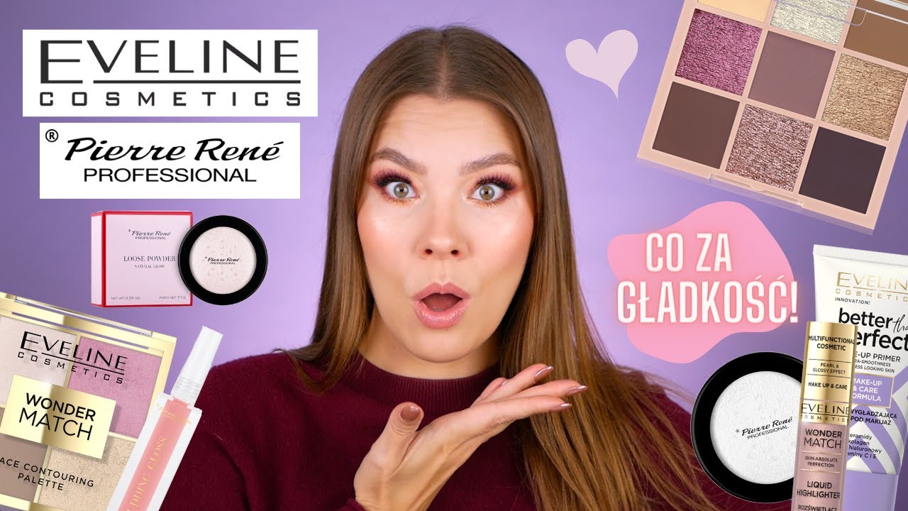NOWOŚCI od EVELINE i PIERRE RENE! 🔥 Level WYGŁADZENIA skóry mnie ...