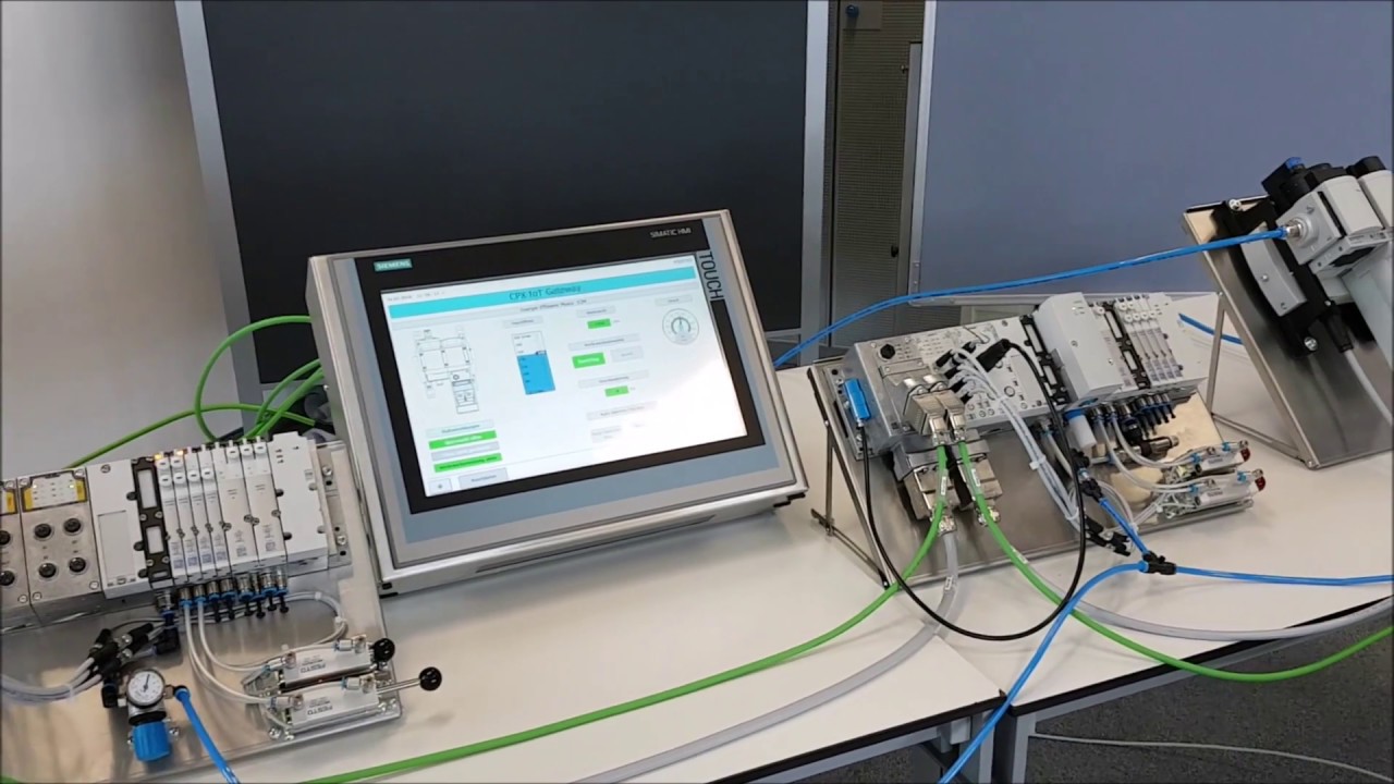 Festo DemoCase - IoT Gate - YouTube