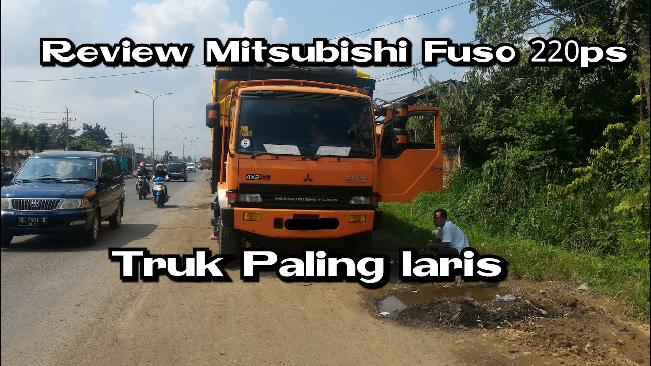 Review Mitsubishi Fuso 220ps manual, 2018 Indonesia - YouTube